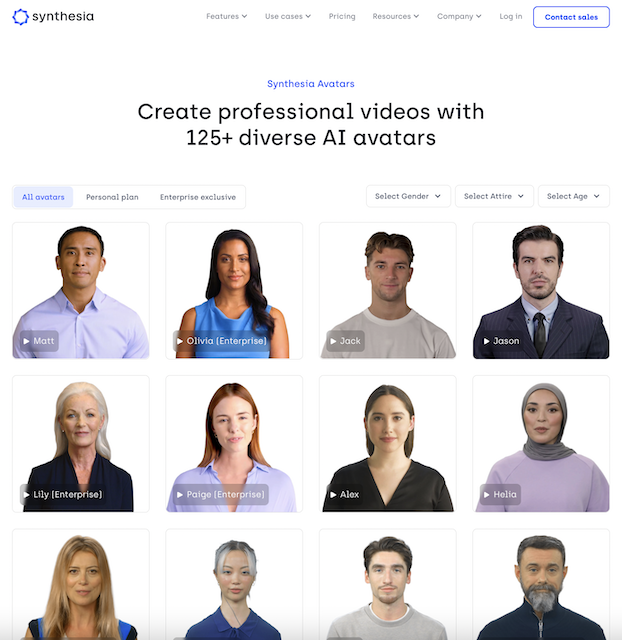 Synthesia Io Review 2023 AI Avatars For Talking Head Videos Without
